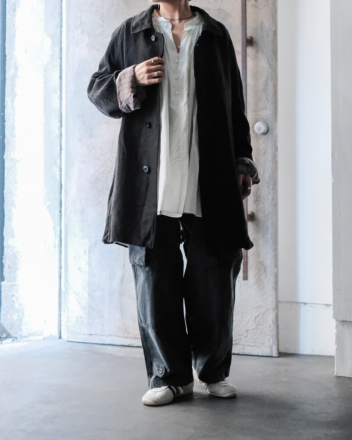 PARIS W col.Core White × Core Black - Sleepy PEOPLE | スリーピーピープル